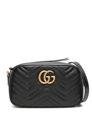 Gucci Gg Marmont Small Leather Crossbody Bag - Multicolor