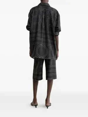 TOTEME Embroidered Silk Shirt - Multicolor