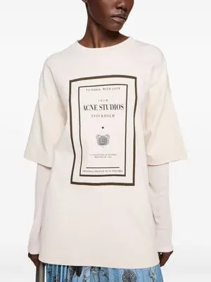 Acne Studios Printed Cotton T-shirt