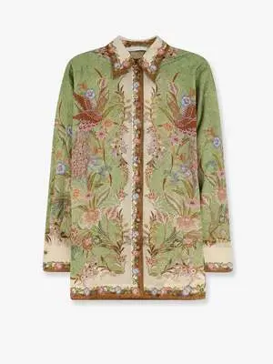 Zimmermann ZIMMERMANN Indra Silk Shirt Multicolor
