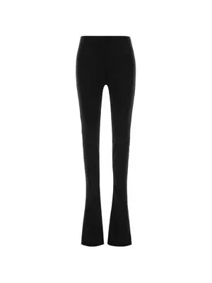 Gucci Jersey Crêpe Flared Hem Trousers - Multicolor