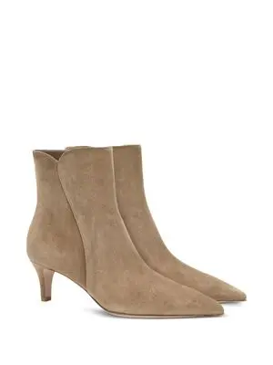 GIANVITO ROSSI Levy Suede Leather Boots - Multicolor