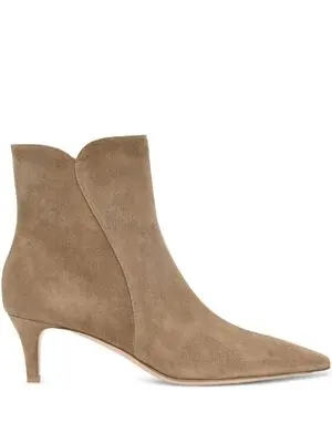 GIANVITO ROSSI Levy Suede Leather Boots - Multicolor