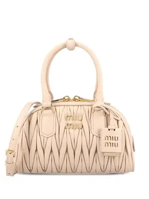 Miu Miu Arcadie Leather Handbag - Multicolor