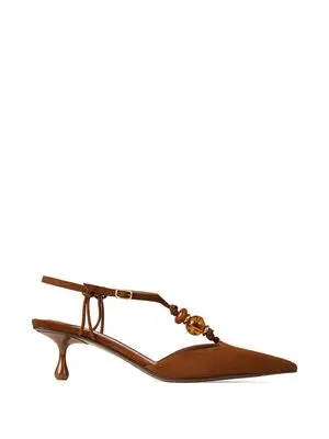 JIMMY CHOO Lauri Suede Leather Pumps - Multicolor
