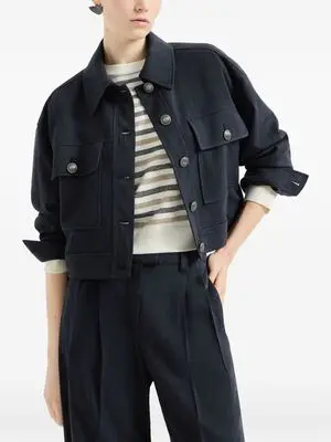 Brunello Cucinelli Wool Jacket - Multicolor