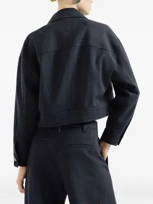 Brunello Cucinelli Wool Jacket - Multicolor