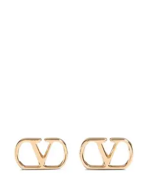 Valentino Garavani Vlogo Signature Metal Earrings - Multicolor