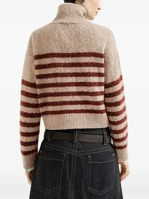 Brunello Cucinelli Wool And Cashmere Turtleneck Jumper