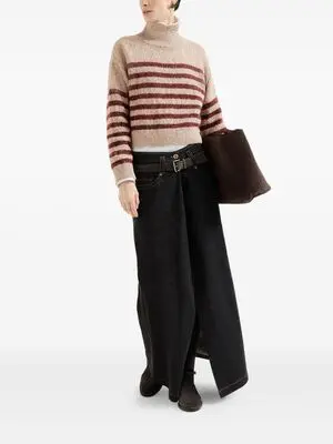 Brunello Cucinelli Wool And Cashmere Turtleneck Jumper