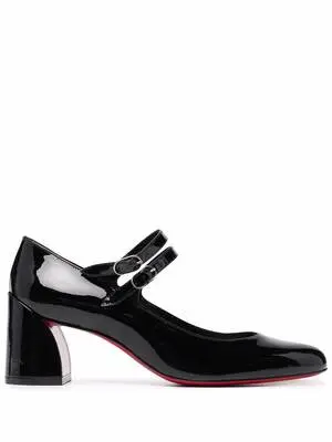 CHRISTIAN LOUBOUTIN Christian Louboutin Miss Jane Patent Leather Pumps Multicolor