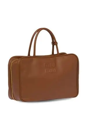 Miu Miu Beau Large Leather Handbag