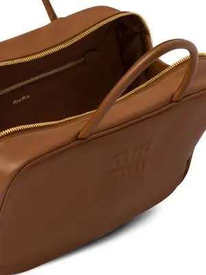 Miu Miu Beau Large Leather Handbag