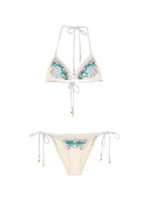Zimmermann Indra Triangle Bikini Set - Multicolor
