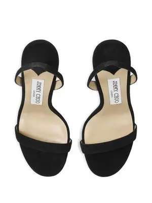JIMMY CHOO Jenn Suede Leather Sandals - Multicolor