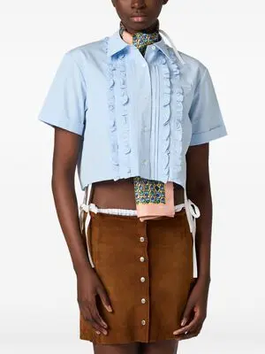Miu Miu Cotton Shirt - Multicolor