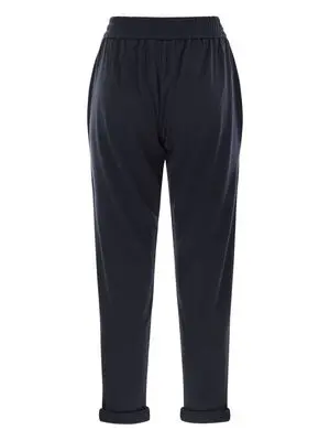 Brunello Cucinelli Cotton And Silk Trousers