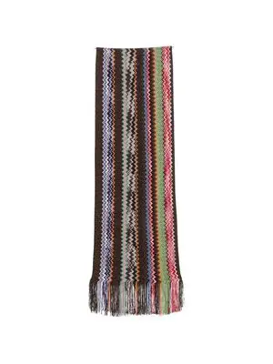 Missoni Zig Zag Print Scarf - Multicolor