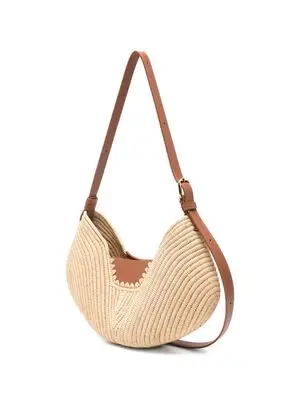 Loewe Raffia Shoulder Bag - Multicolor