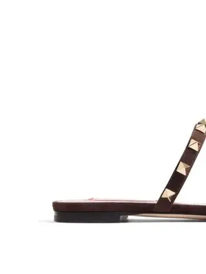Valentino Garavani Rockstud Leather Sandals - Multicolor