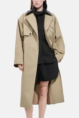 Bottega Veneta Cotton Trench Coat - Multicolor