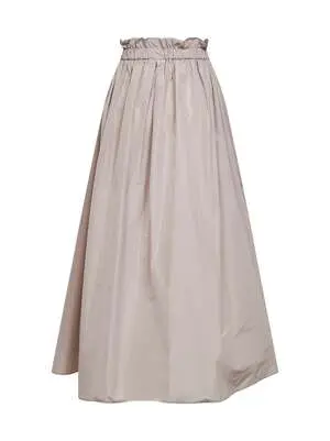 Herno Techno Taffeta A-line Skirt - Multicolor