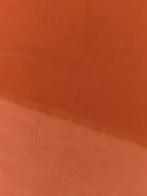 Max Mara Cotton Blend Scarf - Red