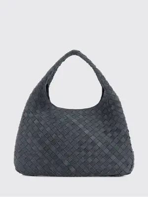 Bottega Veneta BOTTEGA VENETA Lambskin Shoulder Bag Gray
