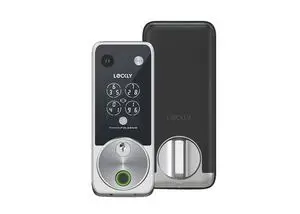 LOCKLY Vision Video Smart Lock Zeno Series Deadbolt Edition Pgk798hksn Satin Nickel - Multicolor
