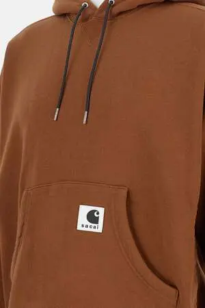 Sacai X Carhartt Wip Hooded Pullover Hoodie - Multicolor
