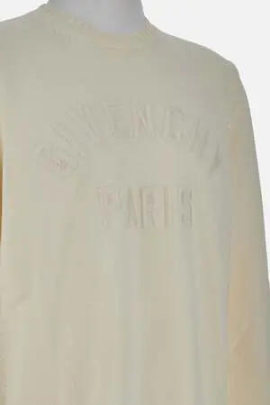 Givenchy Cotton Sweatshirt With Embossed Embroidery