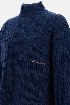 Marni Long-sleeved Jumper With High Neck