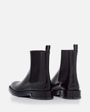 Alexander McQueen Smooth Calf Leather Chelsea Boots