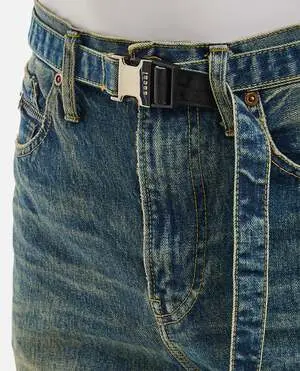 Sacai Belted Denim Pants