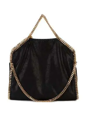 Stella McCartney Falabella Fold-over Tote Bag - Black