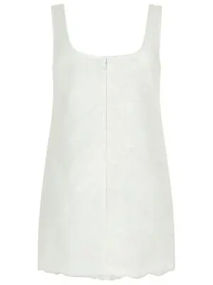 SELF-PORTRAIT Tulle Dress With Crystal Embellishments And Bow Detail