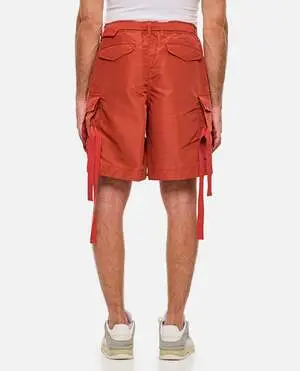 Sacai Belted Cargo Shorts - Multicolor