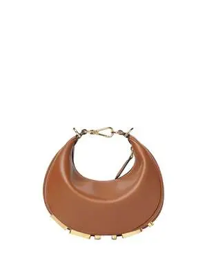Fendi Mini Hobo Bag - Brown