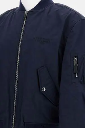 Givenchy Cotton Blend Bomber Jacket - Multicolor