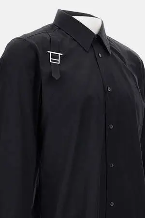Alexander McQueen Silver Buckle Shirt