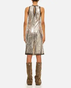Attico Sequined Mini Dress - Multicolor