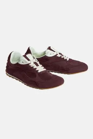 Bottega Veneta Orbit Flash Suede And Nylon Sneakers - Multicolor