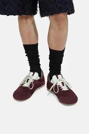 Bottega Veneta Orbit Flash Suede And Nylon Sneakers - Multicolor