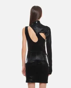 ROTATE BY BIRGER CHRISTENSEN One-shoulder Minidress With Cutouts