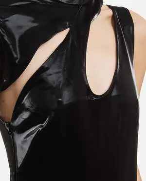 ROTATE BY BIRGER CHRISTENSEN One-shoulder Minidress With Cutouts