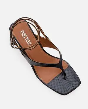 Paris Texas 55mm Portofino Lace Up Sandal