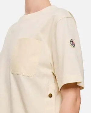Moncler Crewneck T-shirt With Logo Patch
