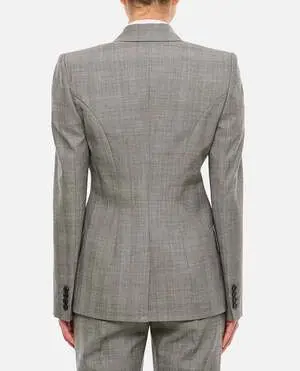 Alexander McQueen Single Breasted Blazer