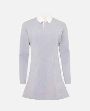 JW Anderson Long Sleeve Polo Dress - Multicolor