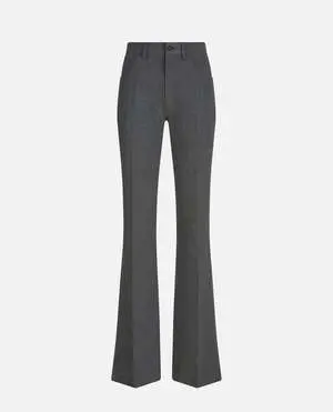 Attico Long Flare Pants - Multicolor